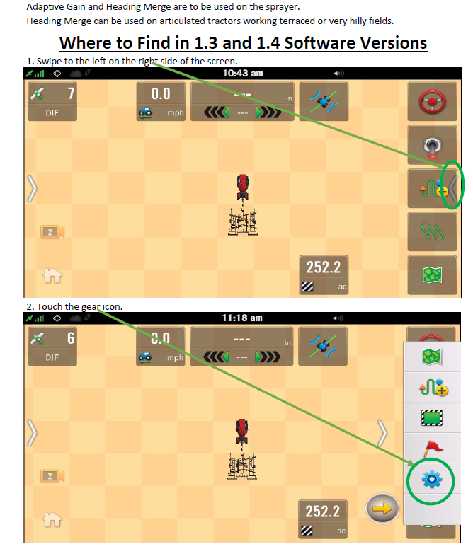 What is Adaptive Gain and Heading Merge and How Do I Use It? – Outback ...