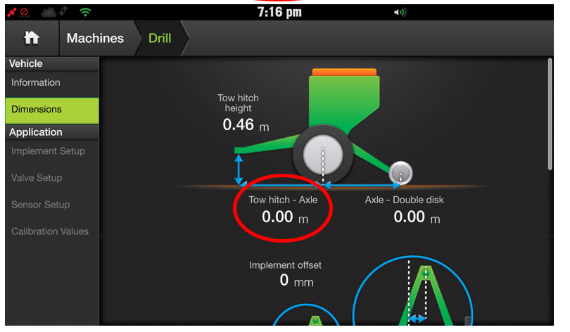 How do I set up a mounted not trailed implement on the MaveriX? – Outback Guidance