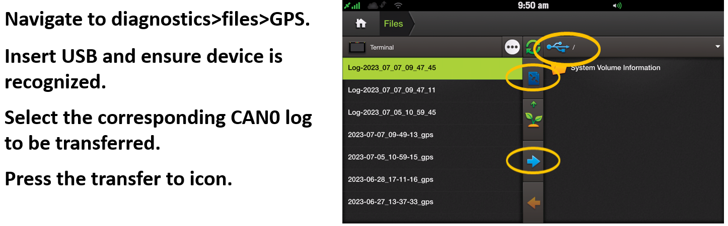 Retrieving GPS Data Logs – Outback Guidance