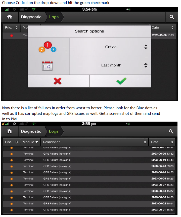 System Logs – Outback Guidance