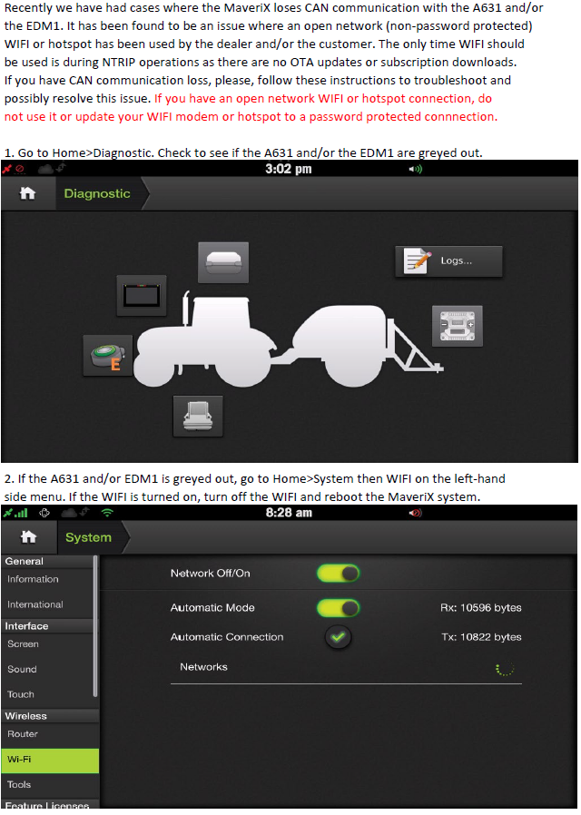 CAN Communication Loss on Software Versions Up to and Including 1.7.2 ...