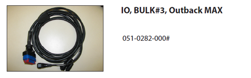 051-0282-000# IO, BULK#3, Outback MAX – Outback Guidance