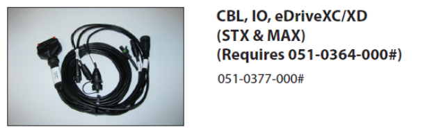 051-0377-000# CBL, IO, eDriveXC/XD (Used with STX & MAX) – Outback Guidance
