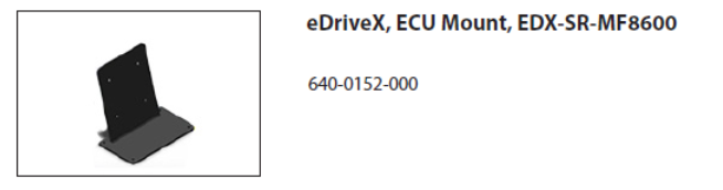 640-0152-000 eDriveX, ECU Mount, EDX-SR-MF8600 – Outback Guidance