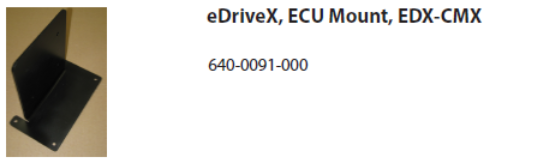 640-0091-000 eDriveX, ECU Mount, EDX-CMX – Outback Guidance
