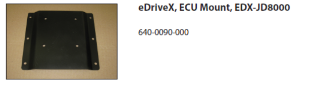 640-0090-000 eDriveX, ECU Mount, EDX-JD8000 – Outback Guidance