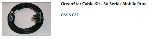 OBK-S-GS2 GreenStar Cable Kit - 50 Series Mobile Proc. – Outback Guidance