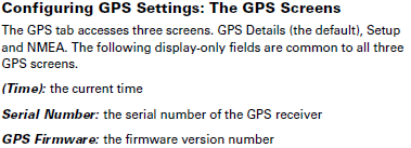 How do I set my GPS settings on my STS – Outback Guidance