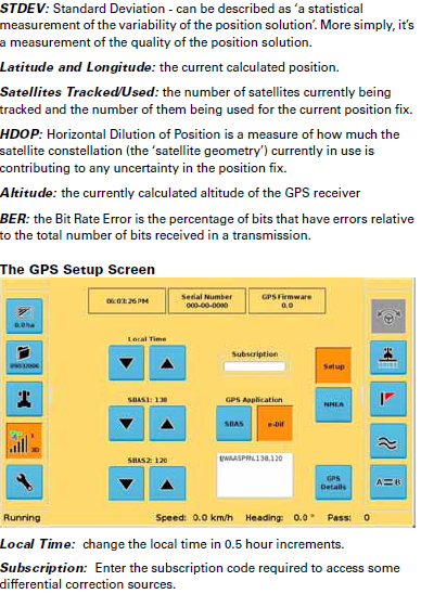 How do I set my GPS settings on my STS – Outback Guidance