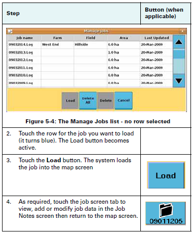 How do I start a job on my STS – Outback Guidance
