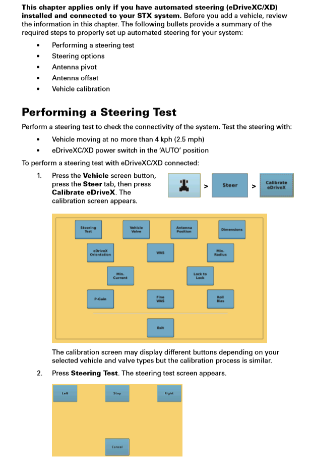 How do I calibrate my eDrive XC/XD on my STX? – Outback Guidance