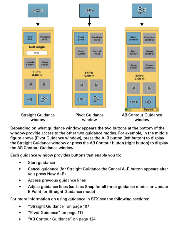 STX field guidance basics – Outback Guidance