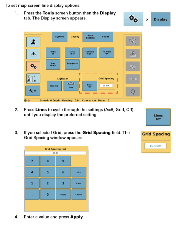 How do I set an A=B line (straight guidance) on my STX? – Outback Guidance