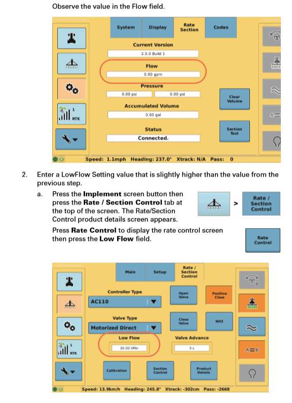 How do I configure the rate control on my STX? – Outback Guidance
