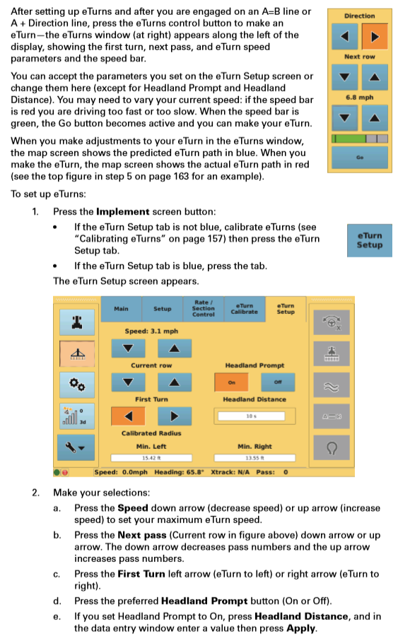 How do I set up and make eTurns with my STX? – Outback Guidance