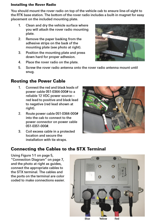 How do I install my STX? (Instructions from Users Guide) – Outback Guidance