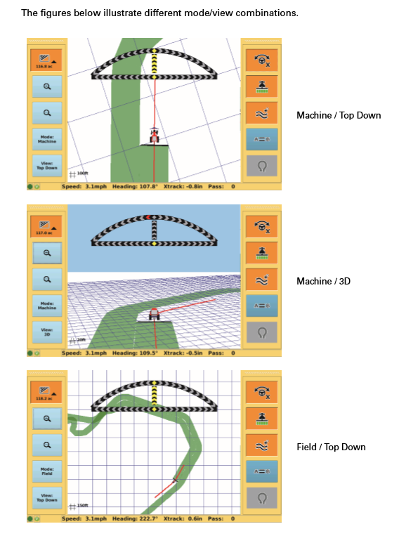 Map modes and Views on the STX – Outback Guidance