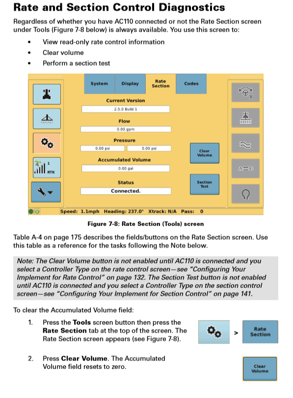 How do I use the rate and section control on my STX? – Outback Guidance