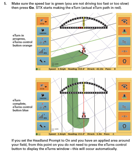 How do I set up and make eTurns with my STX? – Outback Guidance