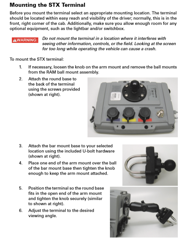 How do I install my STX? (Instructions from Users Guide) – Outback Guidance