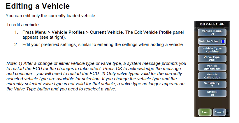 How do I edit a vehicle in my Rebel? – Outback Guidance