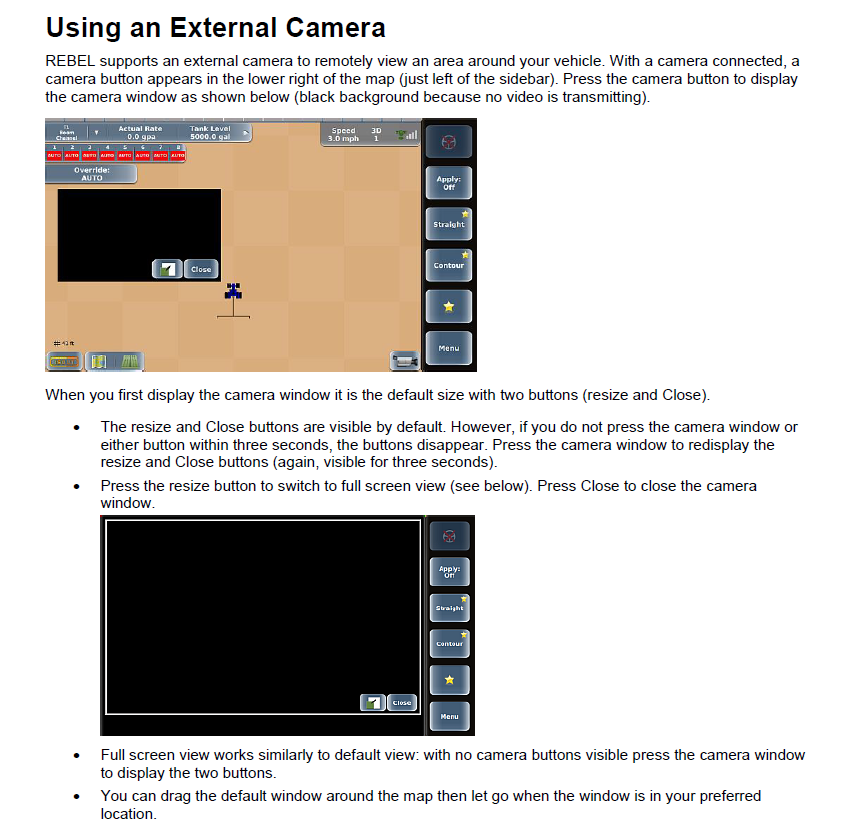 Using an External Camera with the Rebel – Outback Guidance