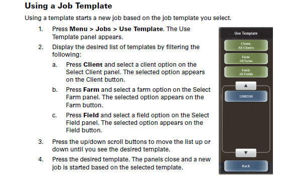 How do I use a Job Template on the MAX? – Outback Guidance