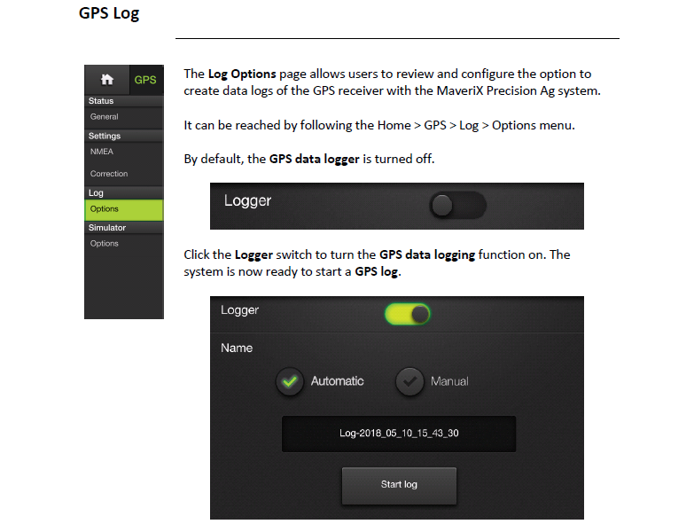GPS Log – Outback Guidance