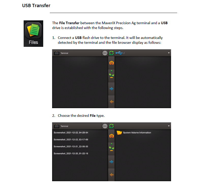 USB File Transfer – Outback Guidance